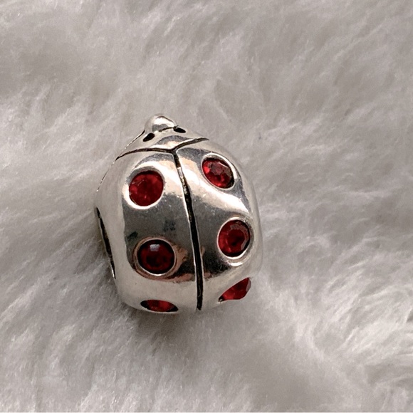 Chamilia | Jewelry | Chamilia Sterling Swarovski Lady Bug Charm | Poshmark
